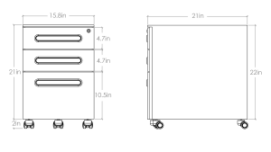 Filing Cabinet Dimensions and everything you need to know