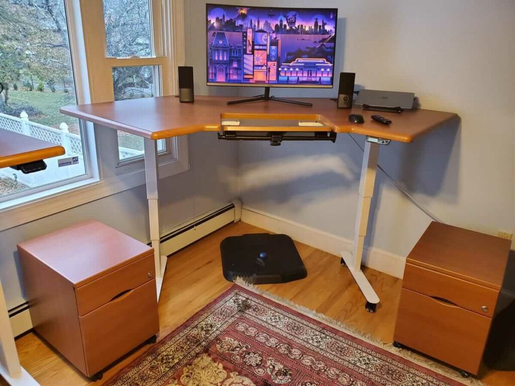 iMovR Cascade Corner Standing Desk review:what's special?