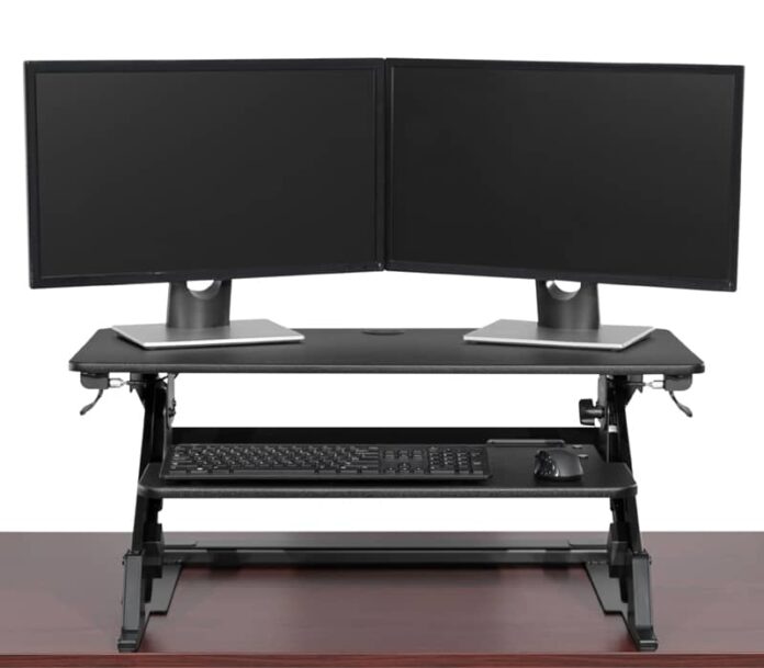 Top 9 Best Standing Desk Converters for a Spacious and More Stable ...
