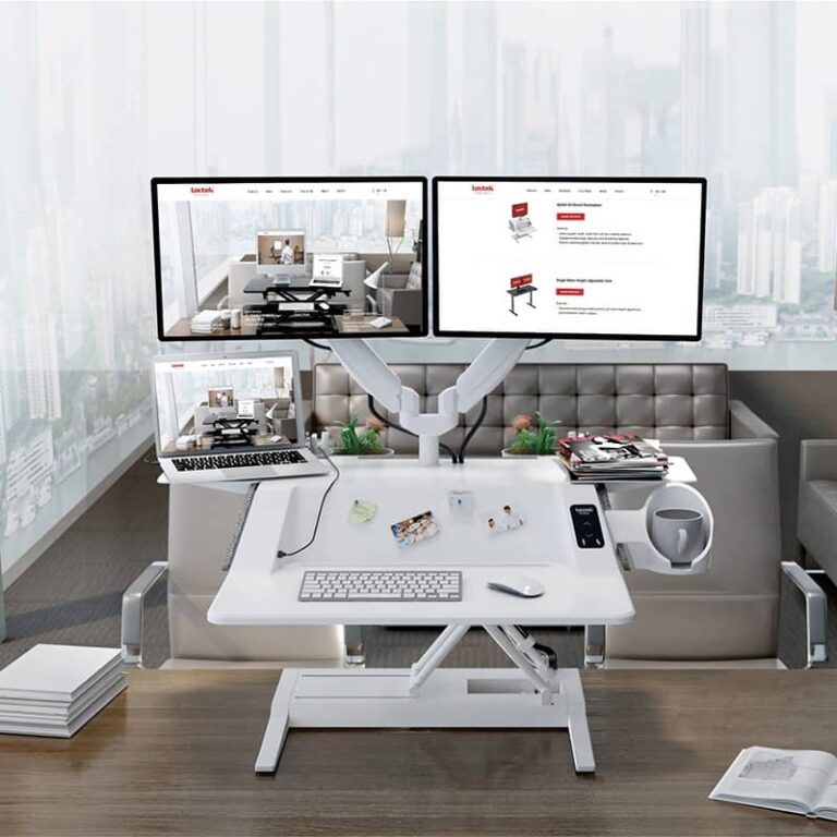 Top 9 Best Standing Desk Converters for a Spacious and More Stable ...