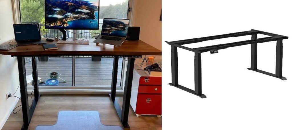 4-leg Standing Desks - the King for WFH office setup?