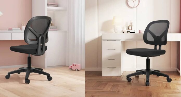 Top 5 best Armless Office Chairs with Decent Back Support