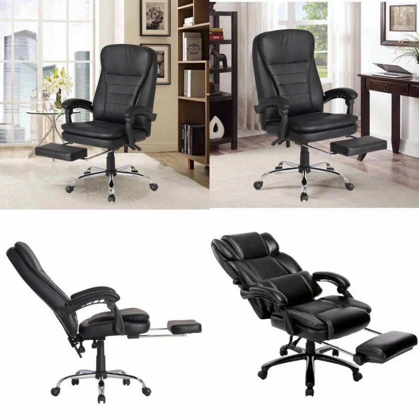 The 4 ⭐️ best Office Chairs with Leg rests Options