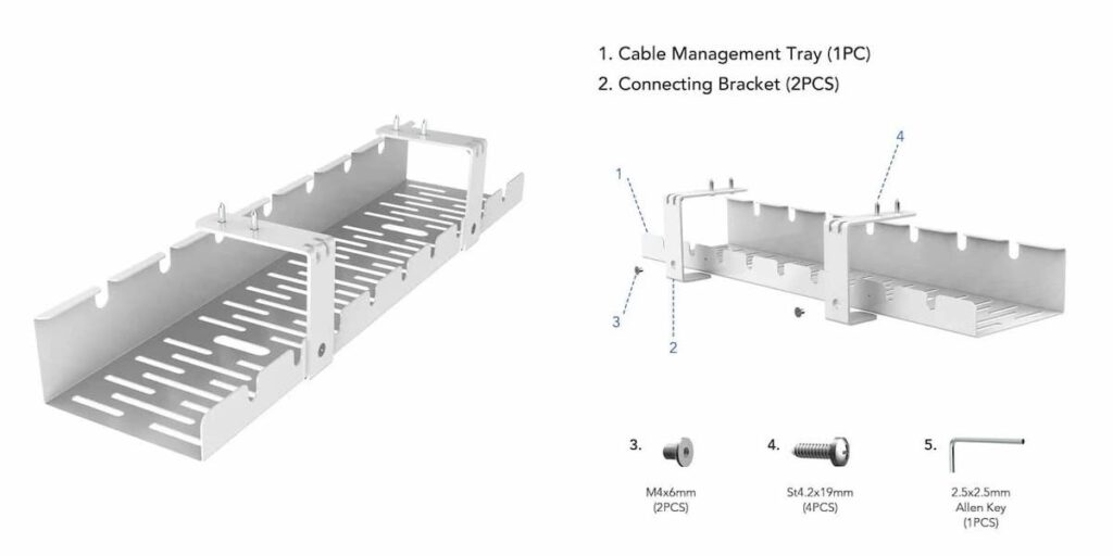 The 3 best Cable Management Trays That can Make your Desk Clutter Free
